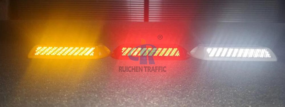 On Ecuador's roads, Reflective Road Studs reflect vehicle lights at ...