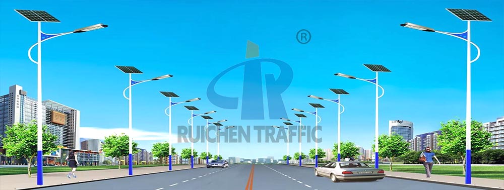 Solar Road Lights illuminate roads in Pakistani towns and cities