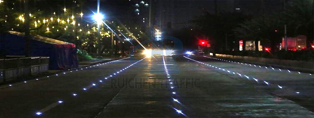 Solar Studs illuminate South African roads to improve night driving safety