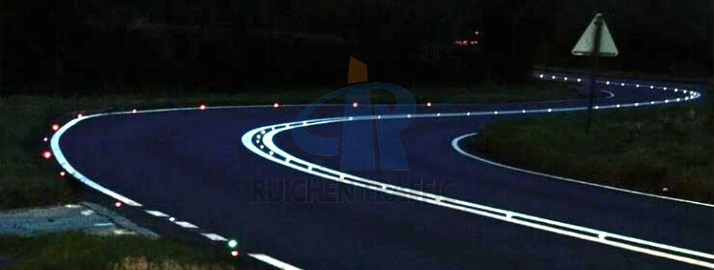 The eye-catching application of Reflective Studs on Bahrain's urban roads