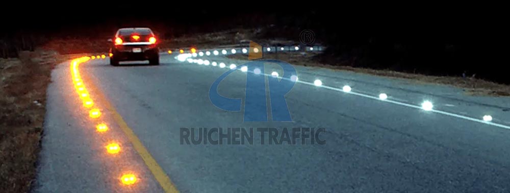 Lighting up the Peruvian night: Reflective Road Studs are widely used ...