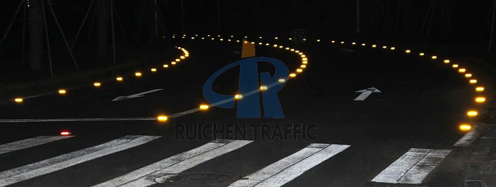 Reflective Road Studs: A safe light for night driving on UAE highways