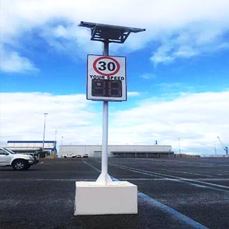 Solar Powered Street Signs for Sale-Solar Flashing Stop Sign